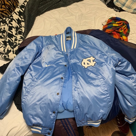 Nike | Jackets & Coats | Unc Bomber Jacket | Poshmark